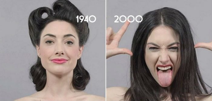 Vídeo mostra a evolução dos padrões de beleza nos últimos 100 anos ...