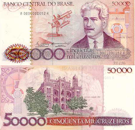 Como eram as antigas notas de Cruzeiro? – Fatos Desconhecidos