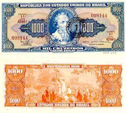 Como eram as antigas notas de Cruzeiro? – Fatos Desconhecidos