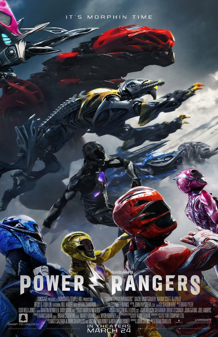 Power Rangers - Zords fazem sua aparição no último pôster do filme ...