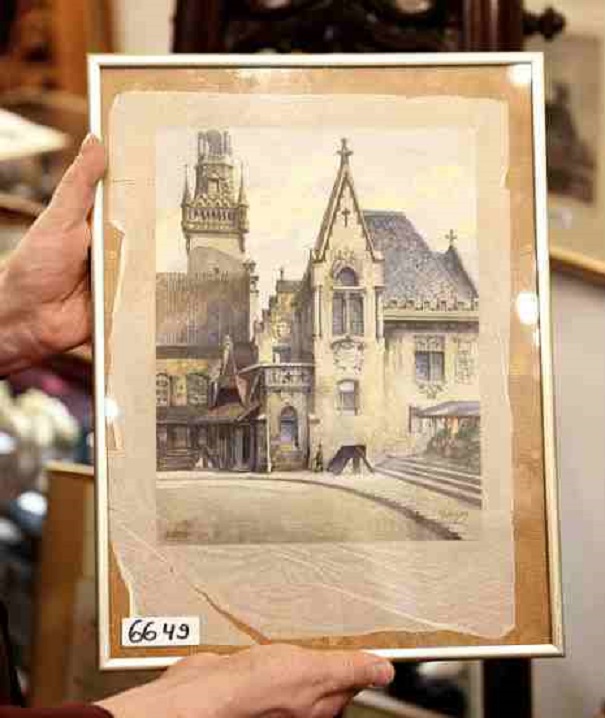 17 imagens das famosas pinturas feitas por Adolf Hitler - Fatos ...