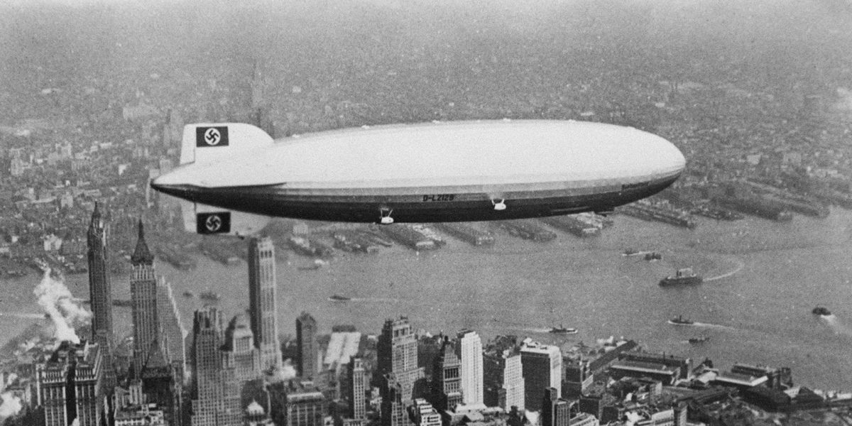 8 imagens que mostram como era o interior do maior dirigível já ...