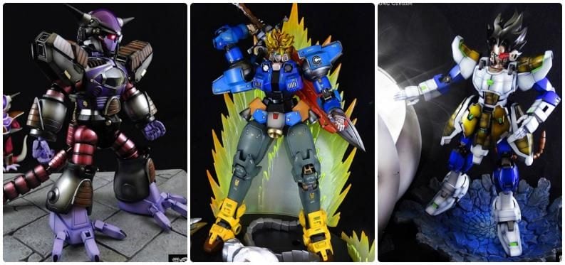 Personagens de Dragon Ball são recriados como mecha em homenagem a ...
