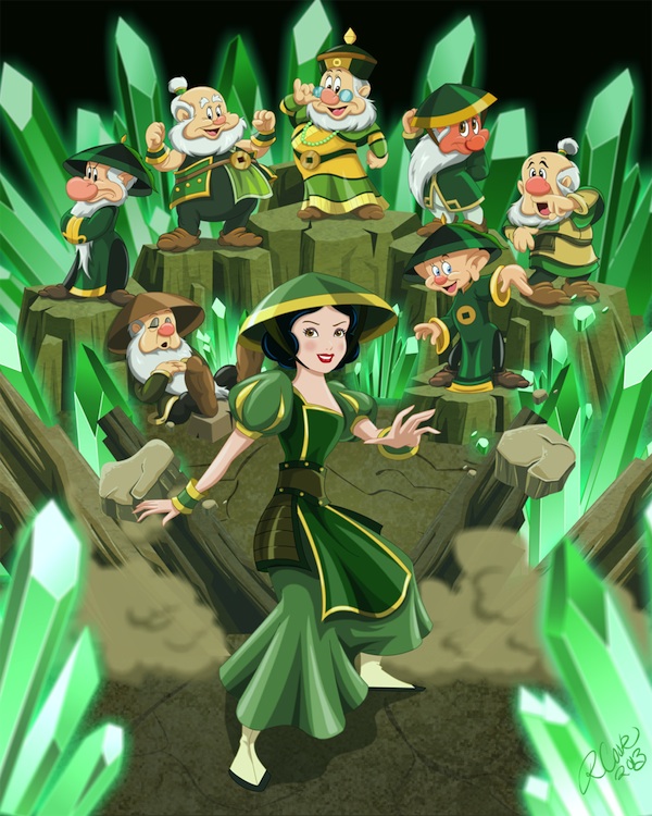 Ilustrador coloca princesas da Disney dentro do universo de Avatar ...