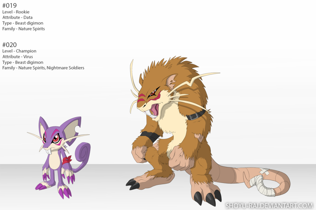 Ilustradora transforma Pokémon em Digimons • DOL