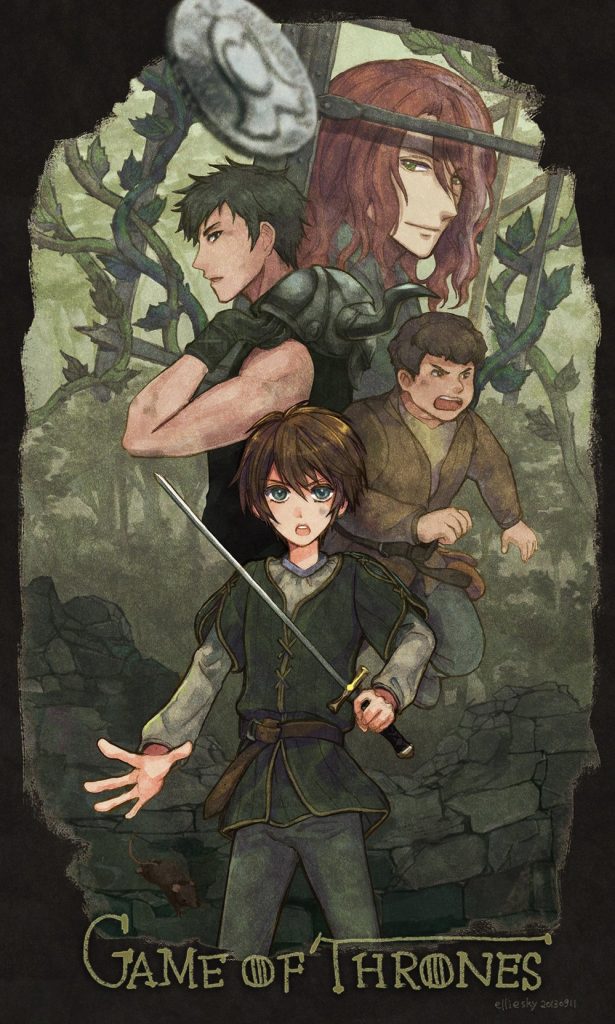 15 imagens que provam que Game of Thrones seria um excelente anime ...