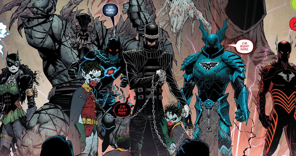 Conheça todas as 7 versões malvadas do Batman em Dark Nights: Metal ...