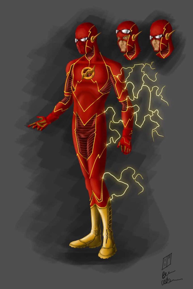 15 versões incríveis do traje do Flash que deveriam ser oficiais ...