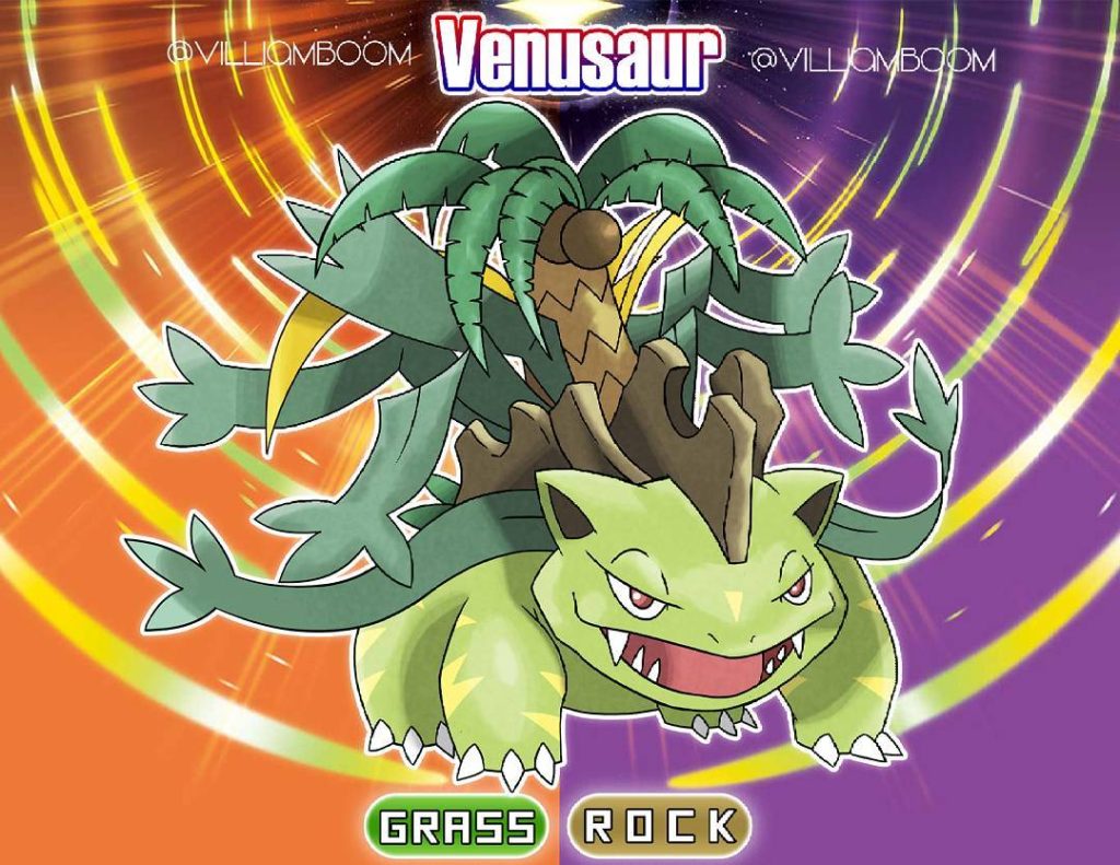 10 novas incríveis versões dos Pokémon iniciais da primeira geração ...