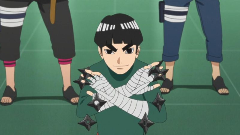 Conheça o potencial assustador de Metal Lee, o filho de Rock Lee ...