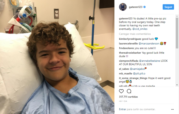 Stranger Things - Ator que interpreta o Dustin passa por cirurgia ...