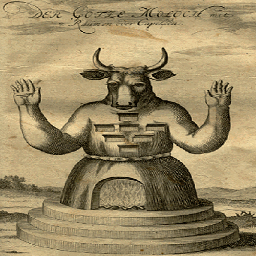 A história do Deus Moloch, divindade que exigia sacrifícios de crianças ...