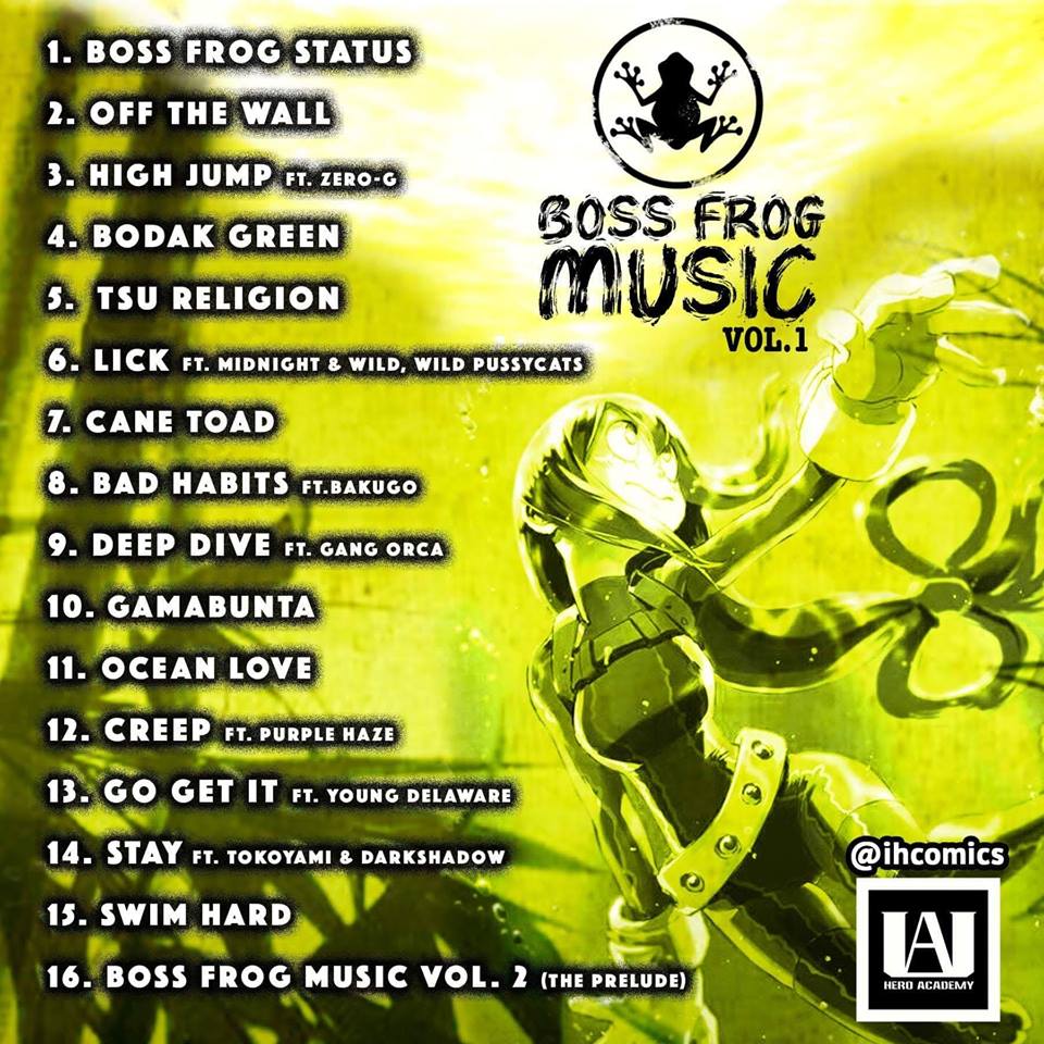 Artista cria capas de CD incríveis para os personagens de My Hero ...