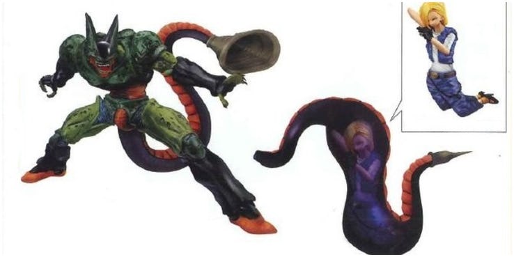 7 fatos bizarros que você não sabia sobre o corpo da Androide 18 ...