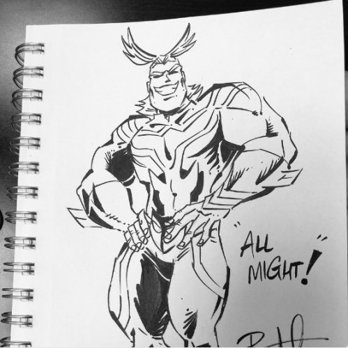 Criador de Padrinhos Mágico mostra a sua versão do All Might – Fatos ...