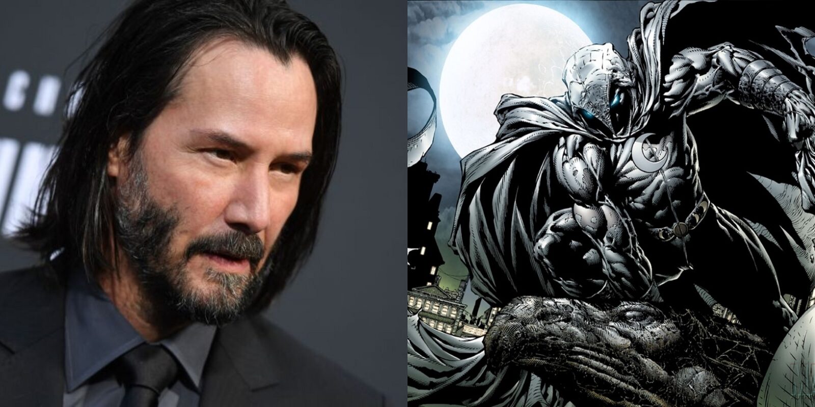 Arte incrível mostra como Keanu Reeves ficaria como o Cavaleiro da Lua ...