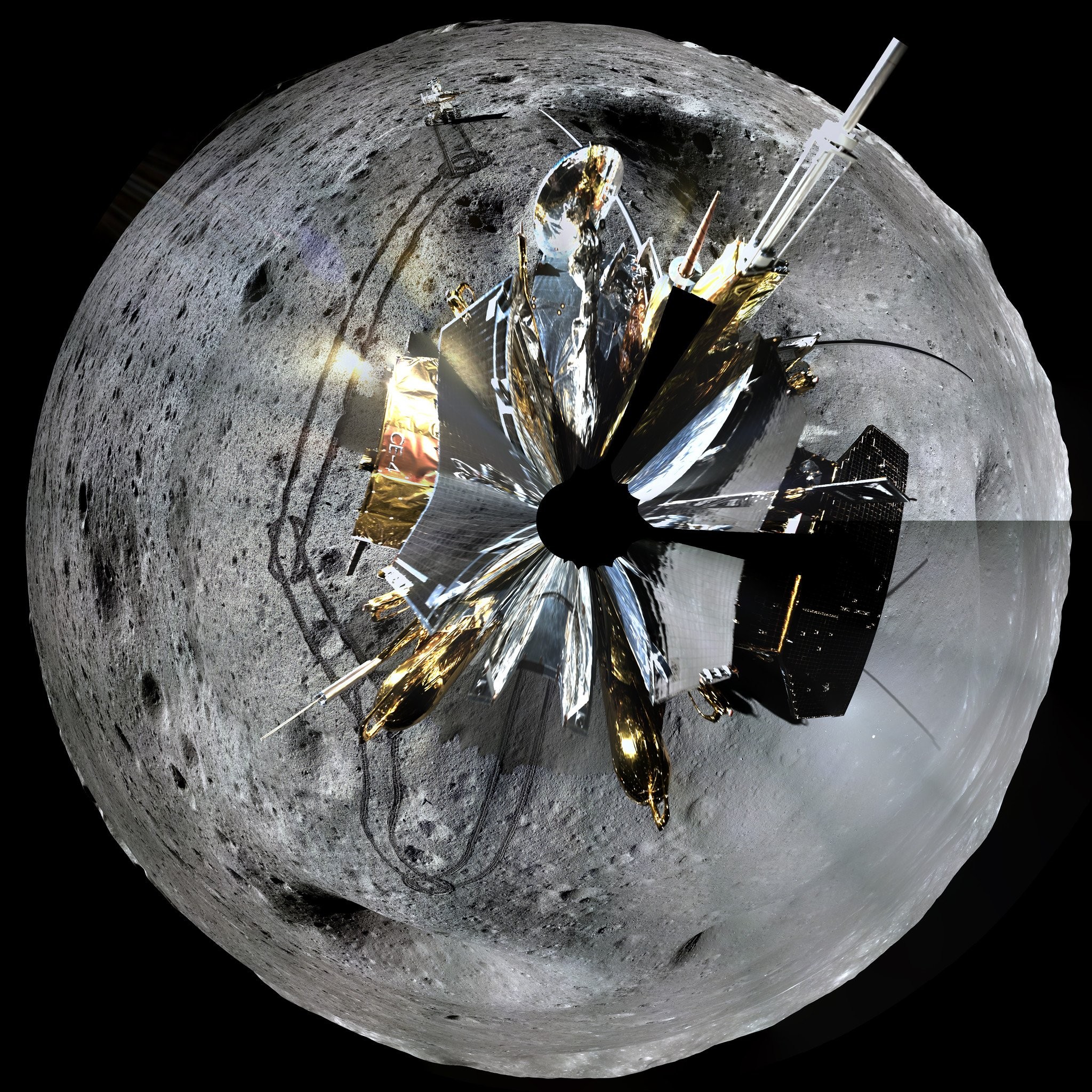 Nova missão espacial revela fotos do lado obscuro da Lua – Fatos ...