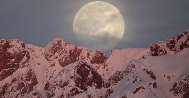 Sábado olhe para o céu e contemple a 'Lua de Neve' - Fatos Desconhecidos