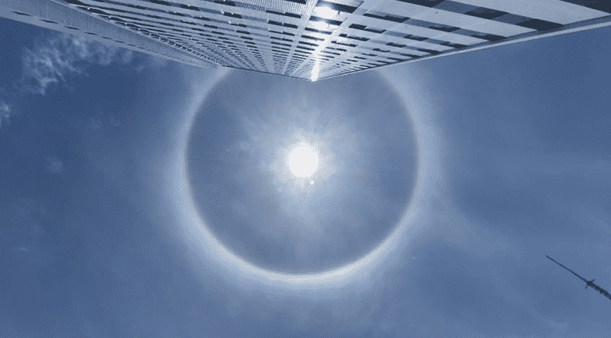 O que é o fenômeno do halo solar? – Fatos Desconhecidos
