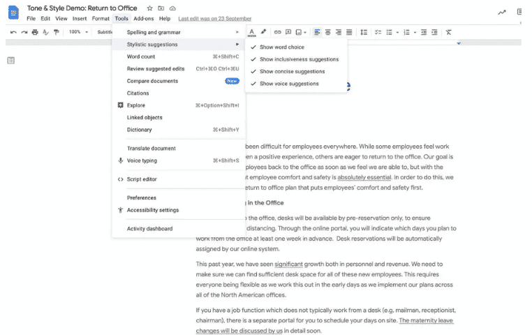 Entenda como o Google Docs vai te ajudar a escrever melhor