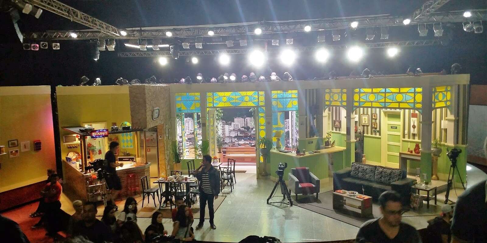 Como se grava uma sitcom?