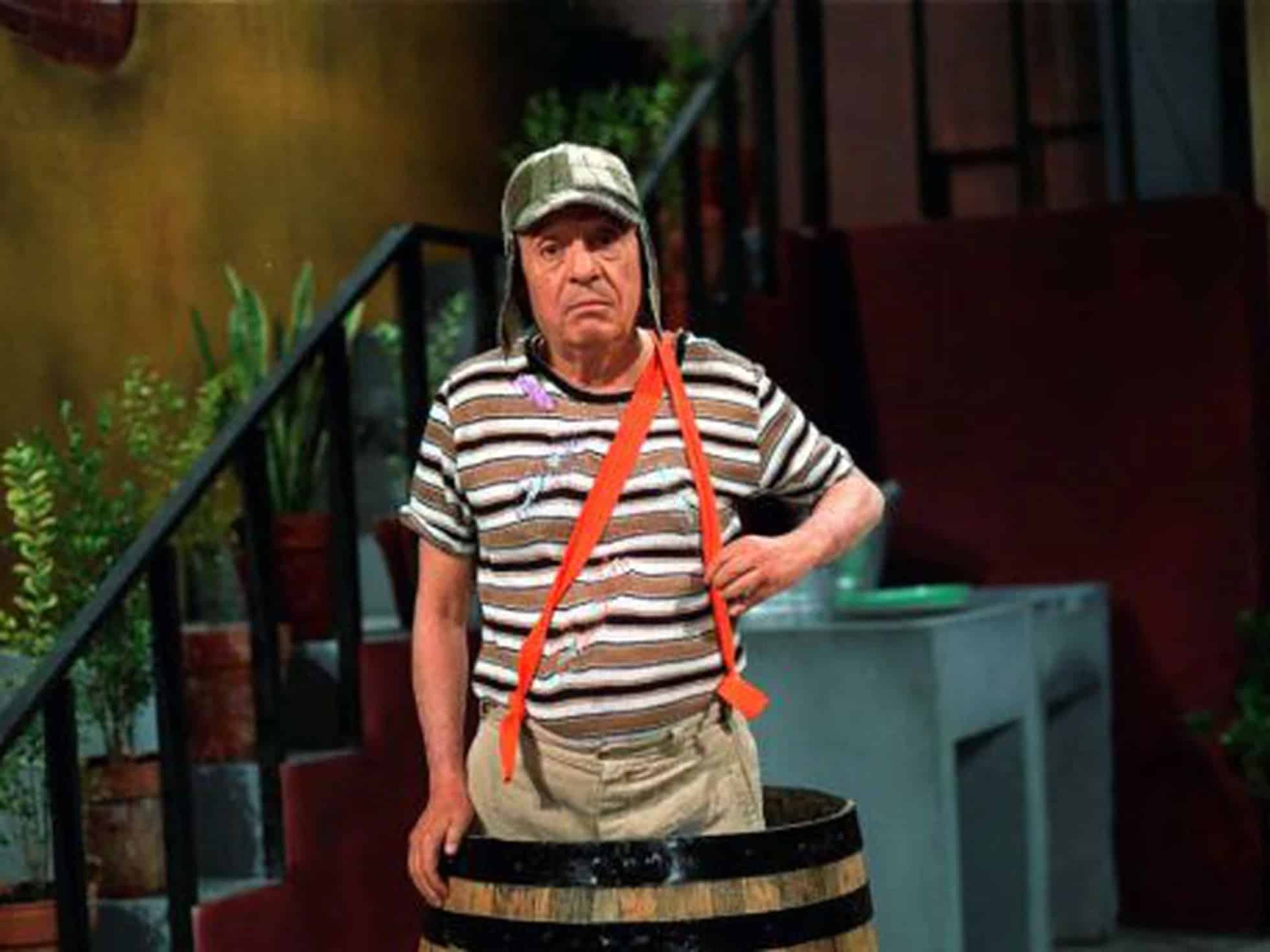 O Chaves morava mesmo no barril?