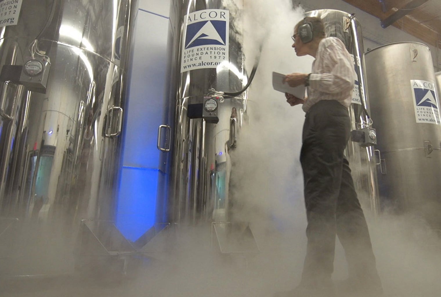 Congelados, cabeças e corpos esperam 'volta à vida' em instalação ...