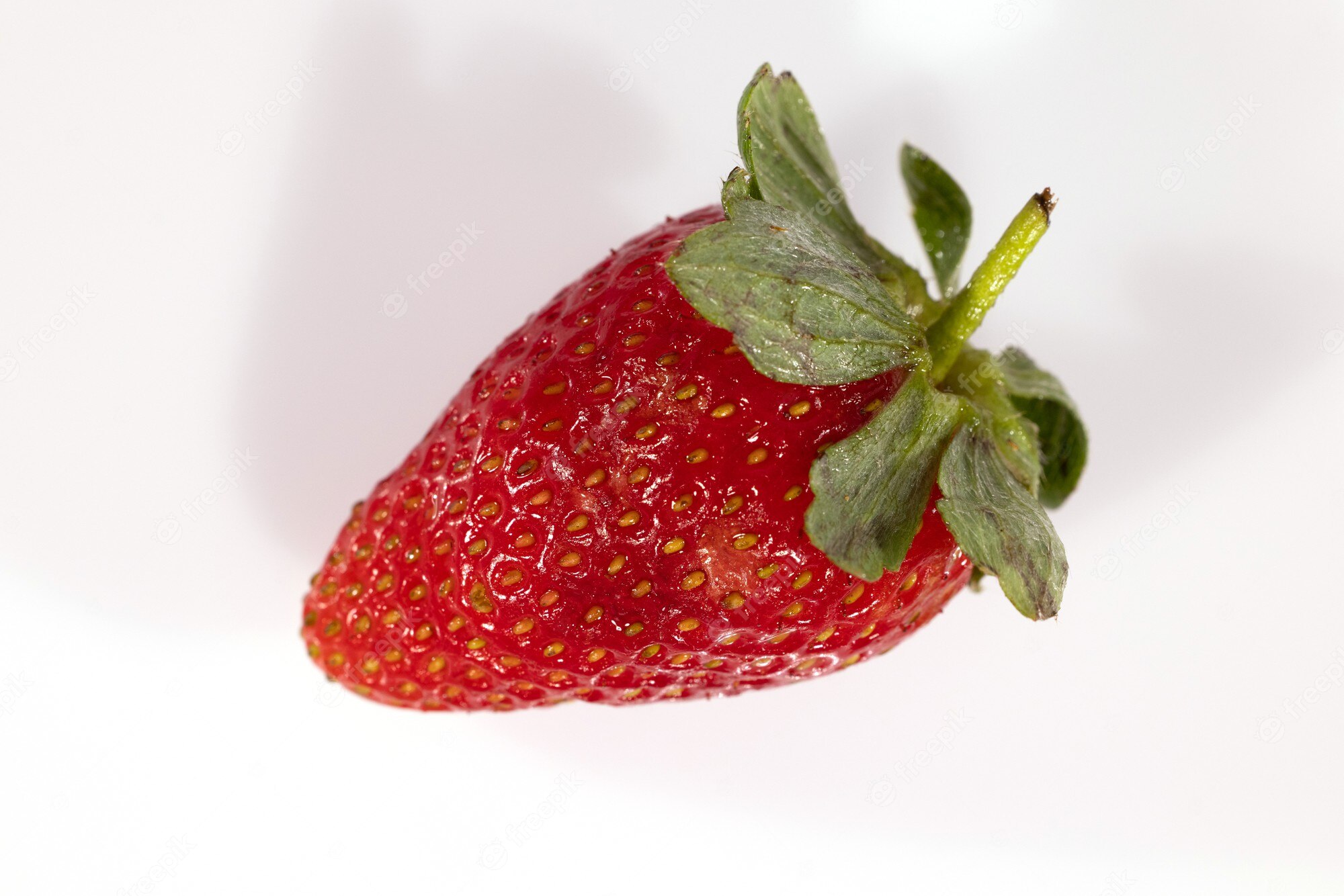 Prepare seu estômago para ver a superfície do morango