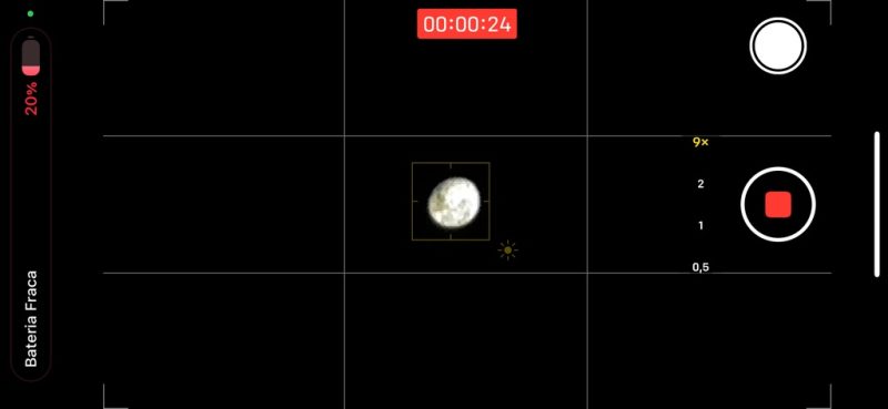 Como tirar foto da Lua com o celular?
