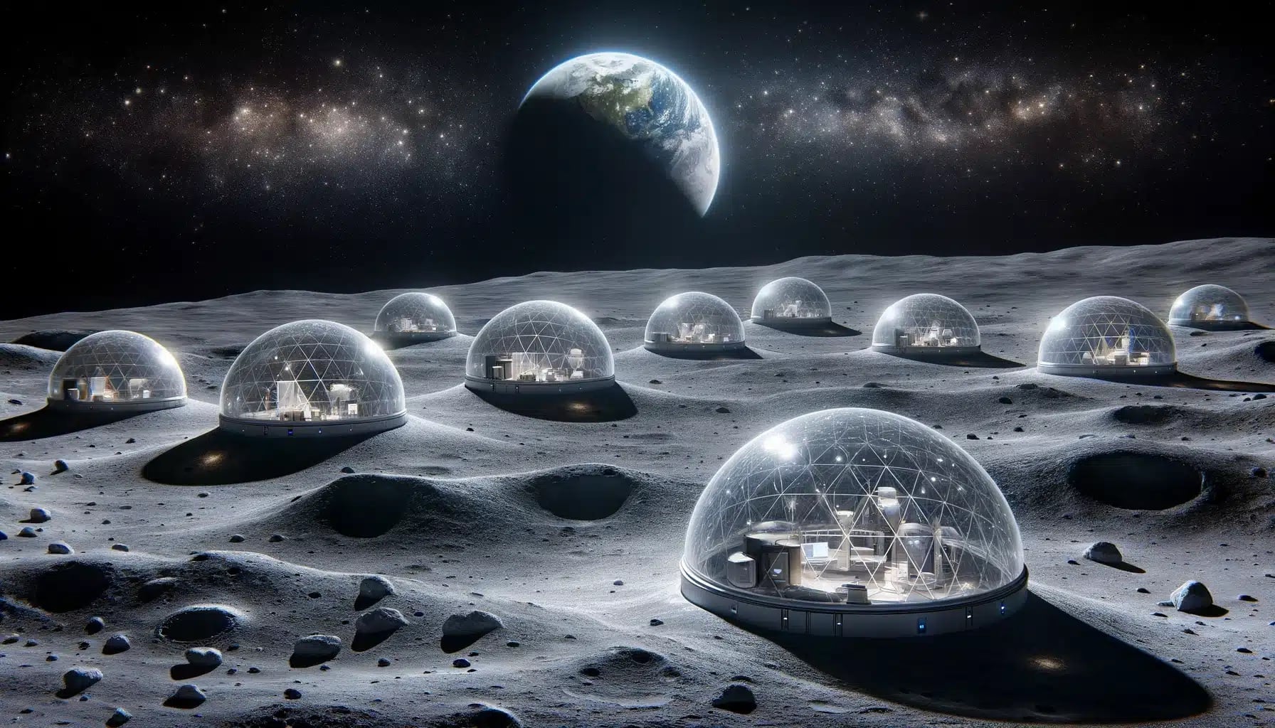 A NASA planeja construir casas na Lua que estariam prontas em menos de ...