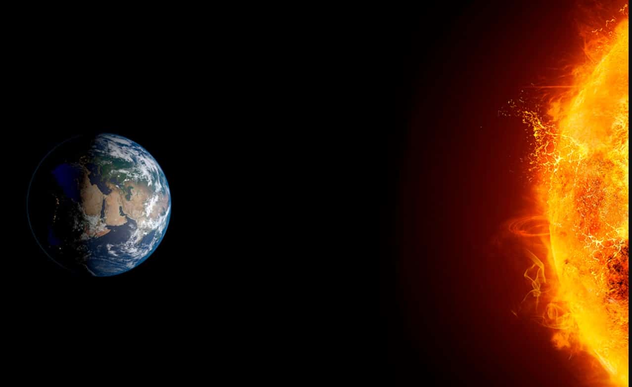 Quanto tempo é que a luz do sol demora para chegar à Terra?